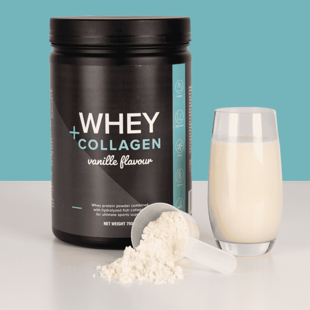 Whey Protein Sportcollageen - Vanille - Eiwit voor Sporters